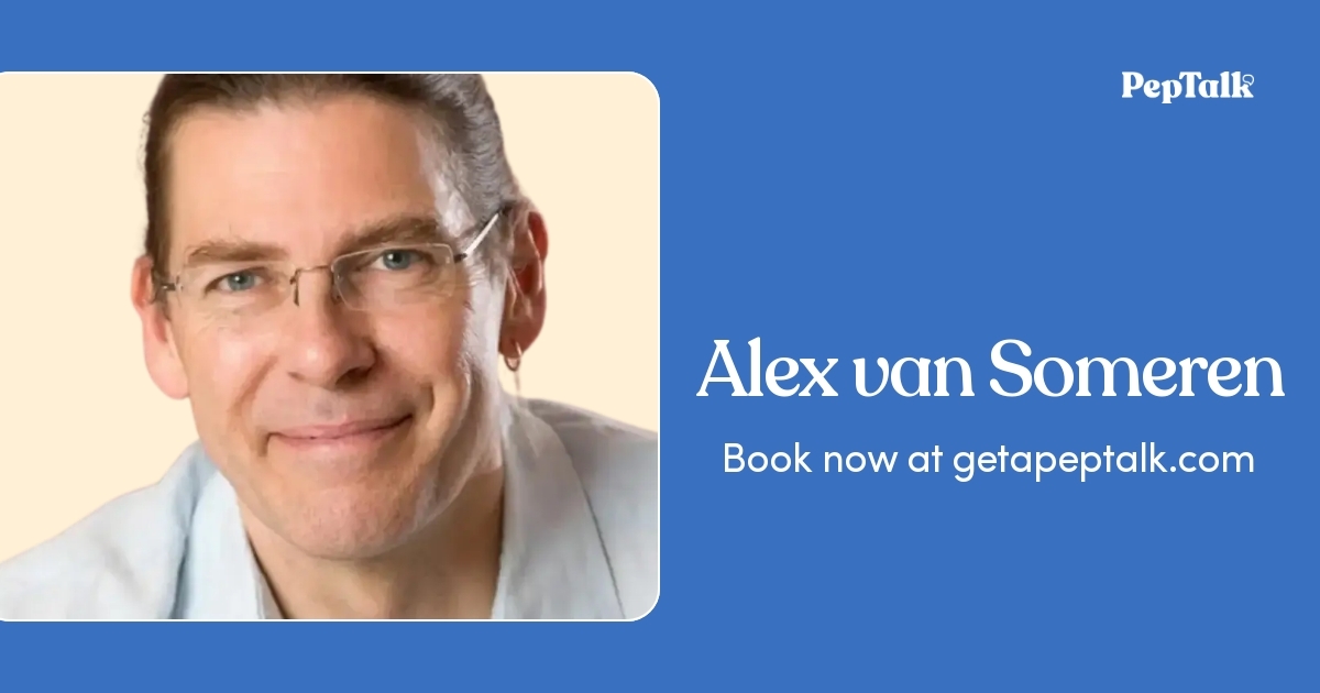 Alex van Someren, Speaker | Cybersecurity Expert
