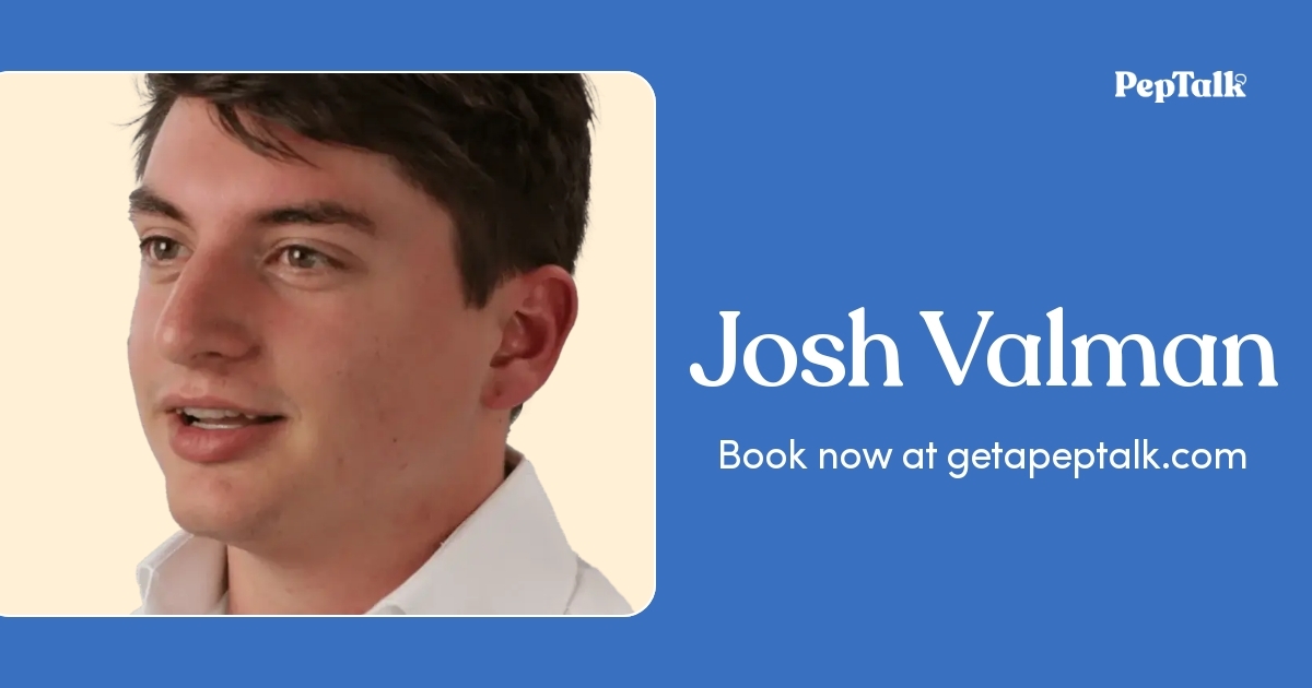 Josh Valman, Speaker | Rapid Innovation & CEO