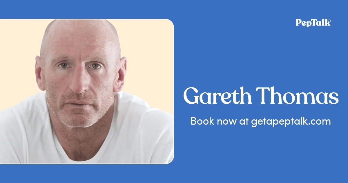 Gareth Thomas, Speaker | Athlete, LGBTQ+ Empowering & DEI Advocate