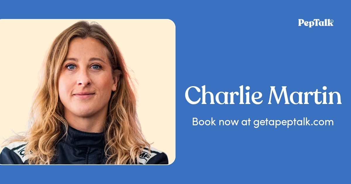 Charlie Martin, Speaker | Motorsport Inclusion
