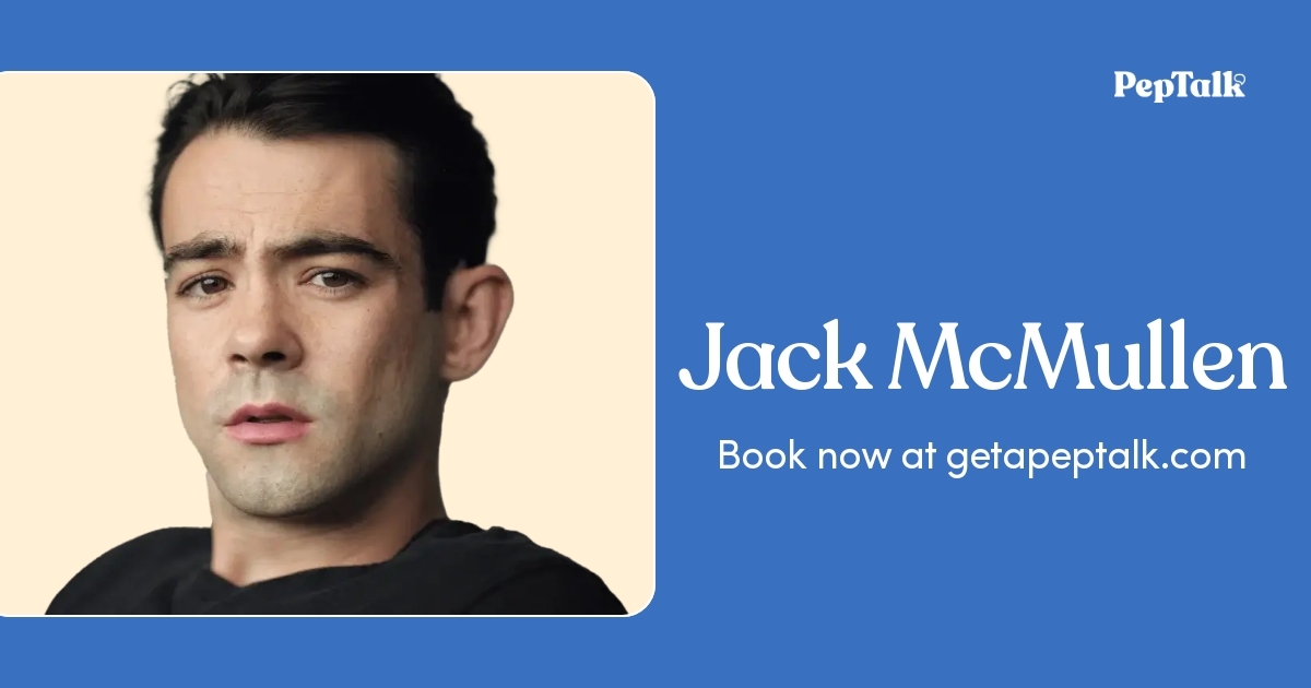 Jack McMullen, Speaker | Actor, Writer & 2x Soap Award Winner