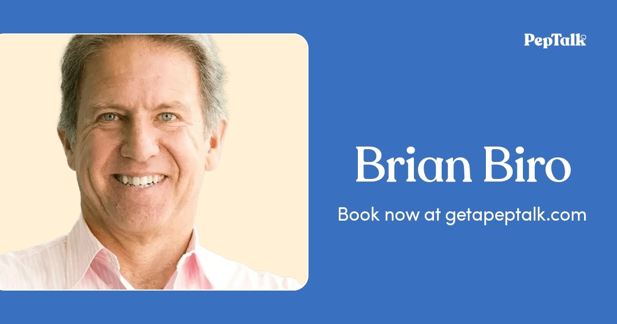 Brian Biro, Speaker | Coach, WOO Seizer & Inspiration Finder