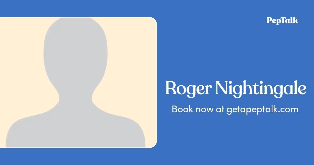 Roger Nightingale, Speaker | Global Economist & Strategist