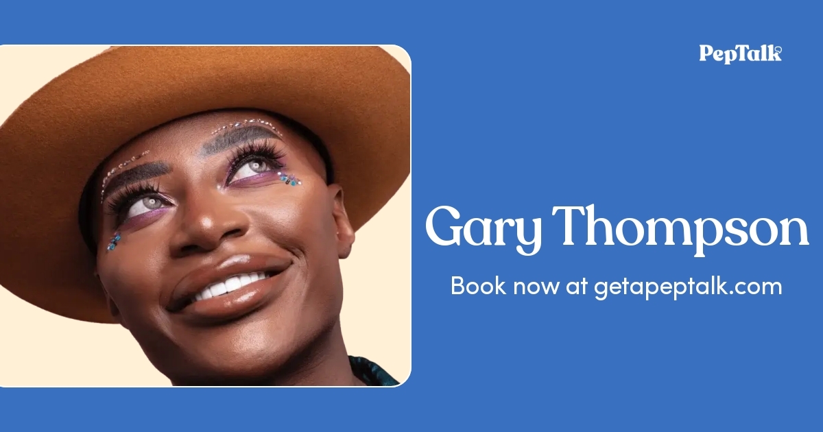 Gary Thompson, Speaker | Plastic Boy, Makeup Artist, Influencer