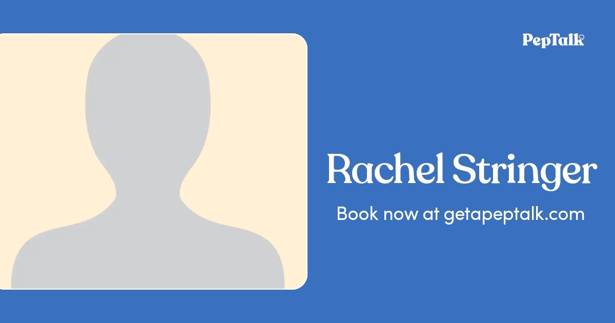 Rachel Stringer, Speaker | Event & Gaming Innovator
