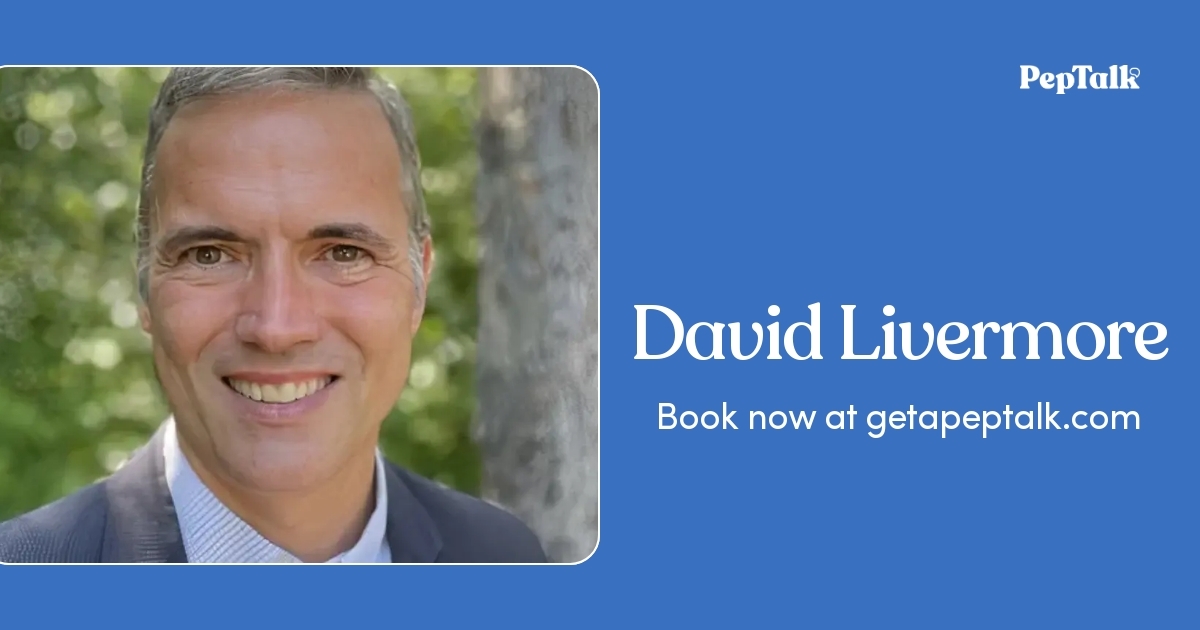 Dr. David Livermore, Speaker | Cultural Intelligence Expert