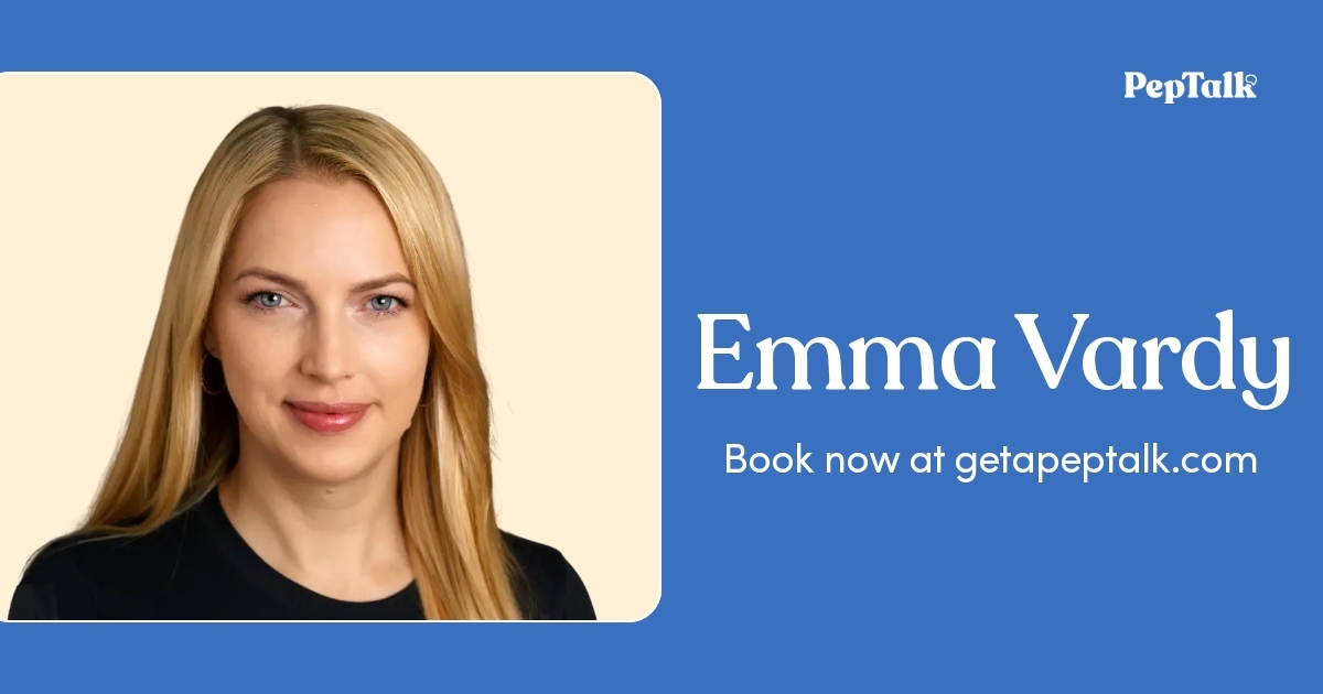 Emma Vardy, Speaker | Award-Winning BBC Correspondent