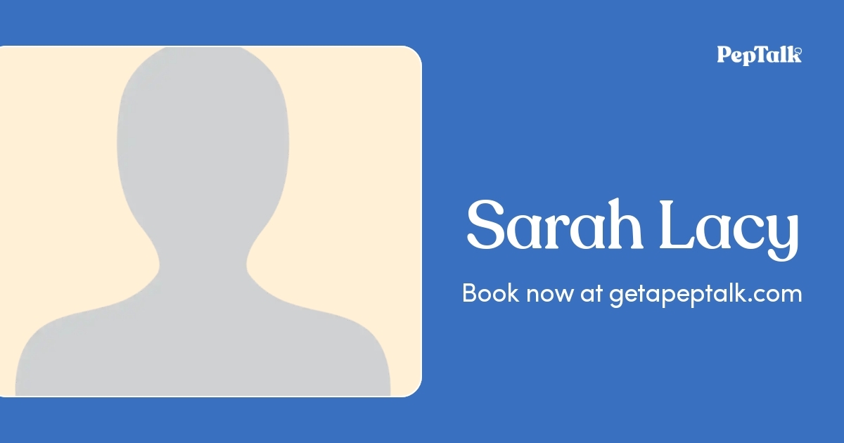 Sarah Lacy, Speaker | Founder & CEO of Pando.com