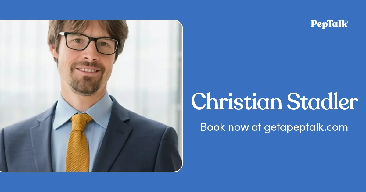Christian Stadler, Speaker | Strategy Expert, Author