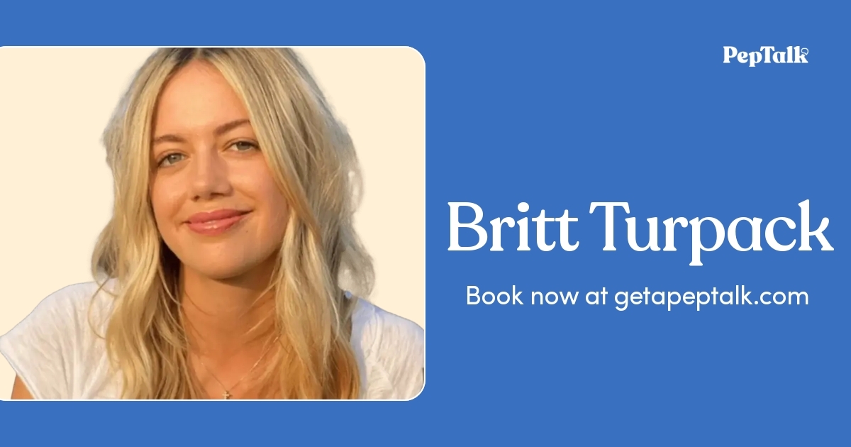 Britt Turpack, Speaker | Mental Health Advocate, Yoga Instructor