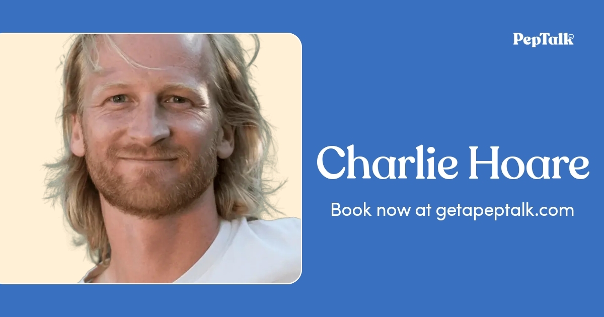 Charlie Hoare, Speaker | Male Mental Health Advocate