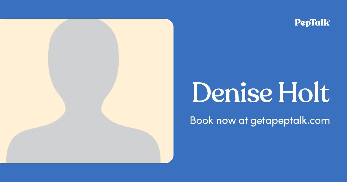 Denise Holt, Speaker | Diplomat, Finance Expert