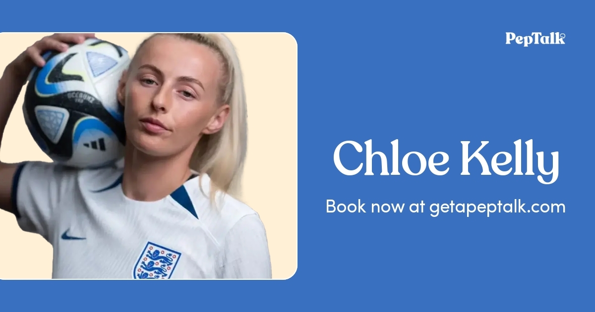 Chloe Kelly, Speaker | Acclaimed Footballer & Leader