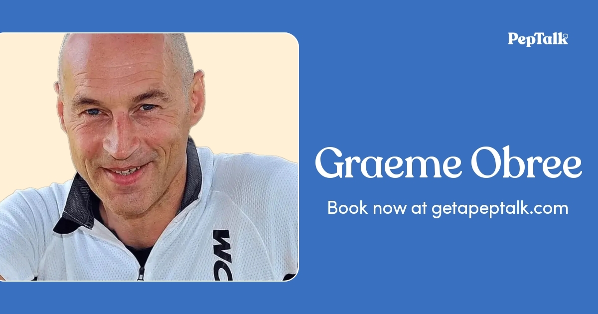 Graeme Obree, Speaker | Cyclist & Individual Pursuit World Champion