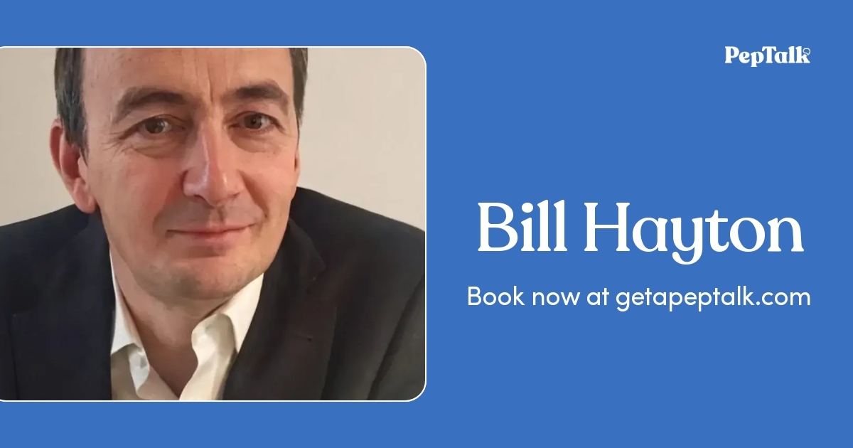 Bill Hayton, Speaker | Journalist & Geopolitical Expert