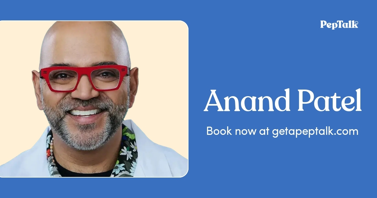 Dr Anand Patel, Speaker | Broadcaster, GP, Men's Health
