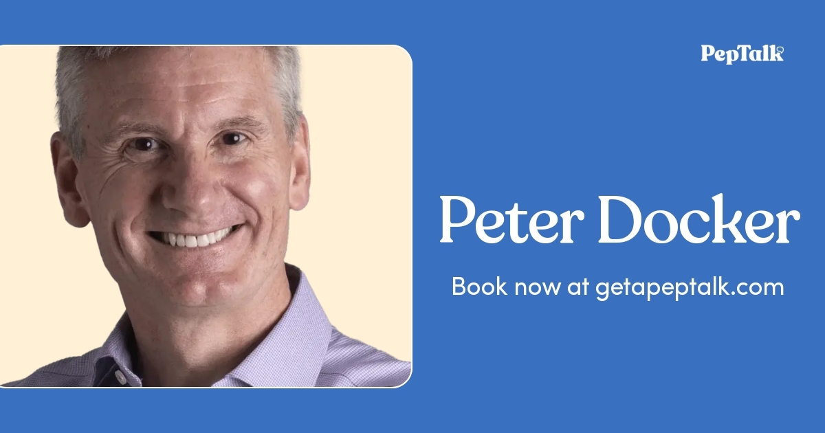 Peter Docker, Speaker | Leadership, Ex-RAF Senior Officer