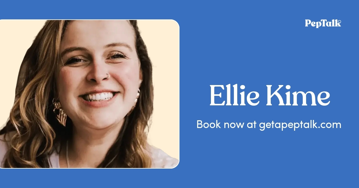 Ellie Kime, Speaker | Enthusiasm Expert, Writer