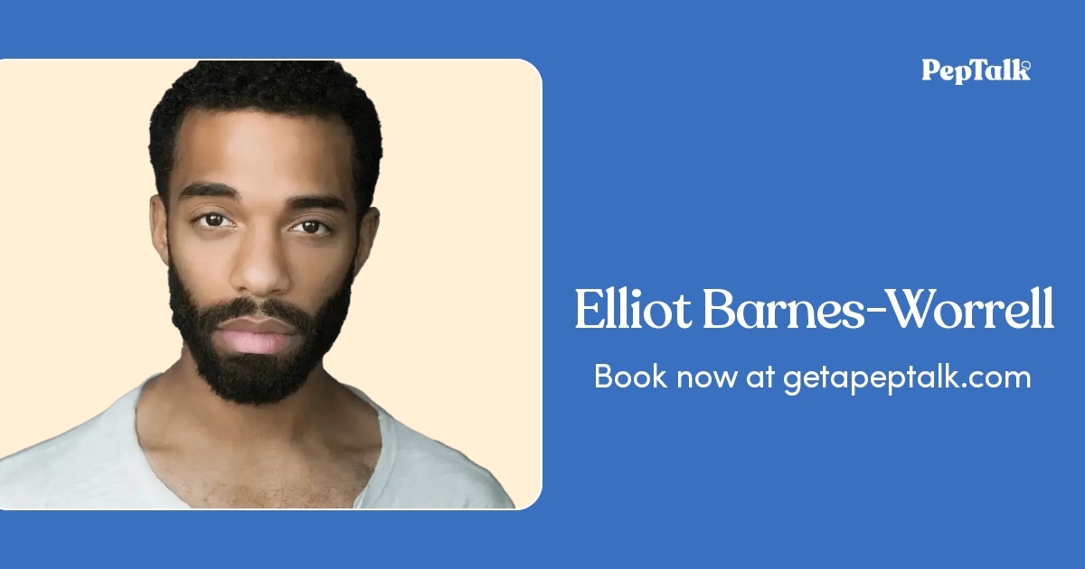 Elliot Barnes-Worrell, Speaker | Actor, Writer & Academic
