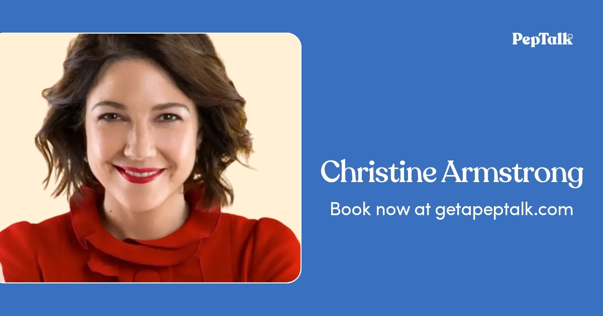 Christine Armstrong, Speaker | Work Expert, Author