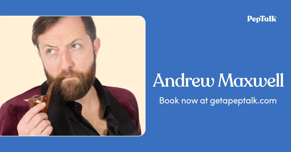 Andrew Maxwell, Comedian | Sharp Wit & Social Commentary