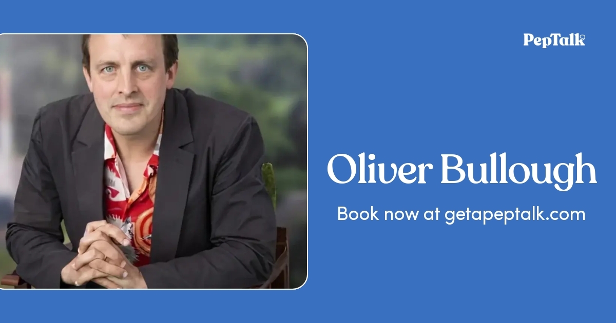 Oliver Bullough, Speaker | Investigative Journalist, Author