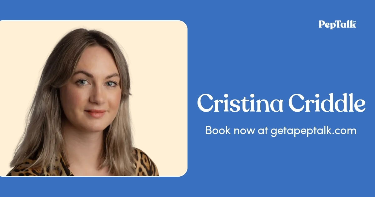 Cristina Criddle, Speaker | AI Insights & Tech Reporting