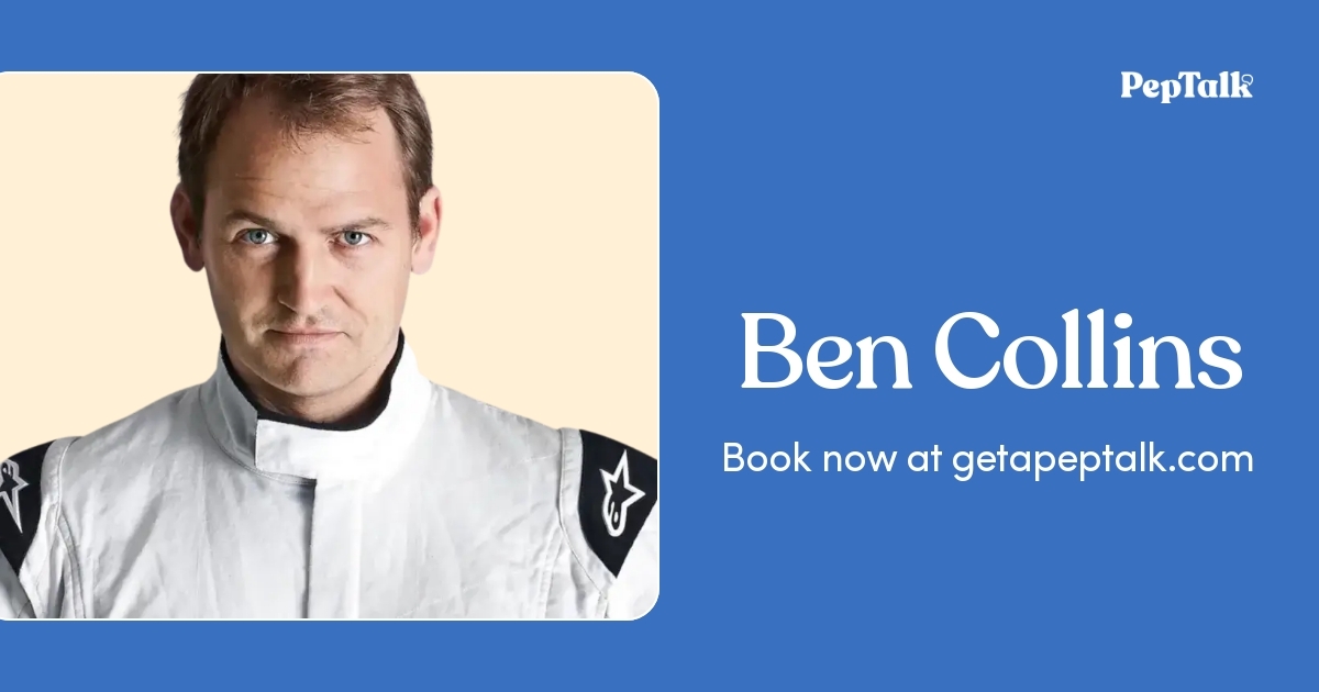 Ben Collins, Speaker | Racing Driver & Stunt Expert