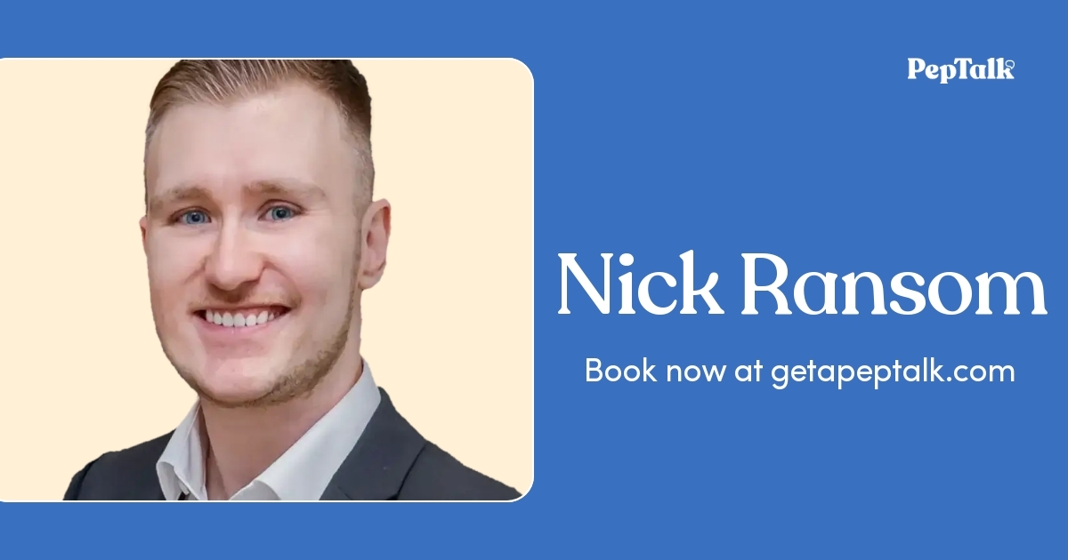 Nick Ransom, Speaker | Journalist & Neurodiversity Advocate