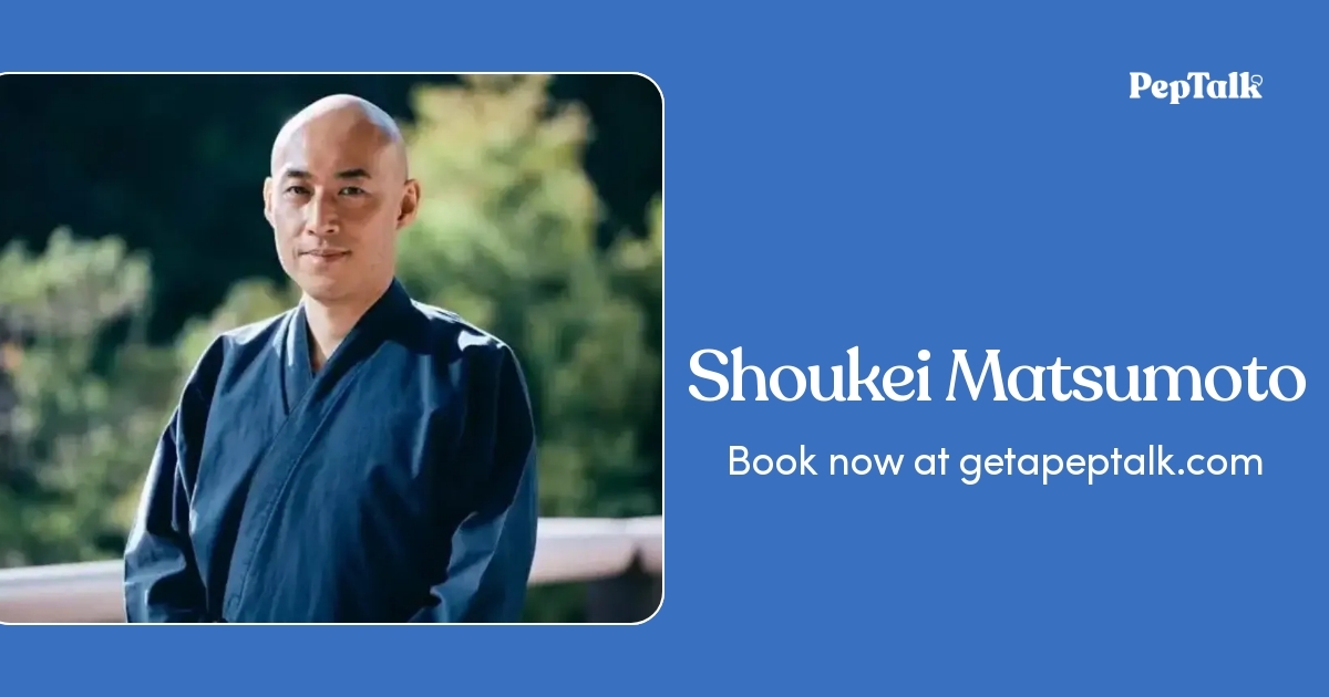 Shoukei Matsumoto, Speaker | Pure Land Buddhist Monk