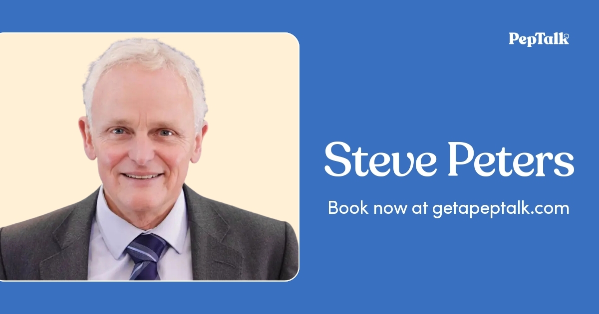 Professor Steve Peters, Speaker | Consultant Psychiatrist, Author