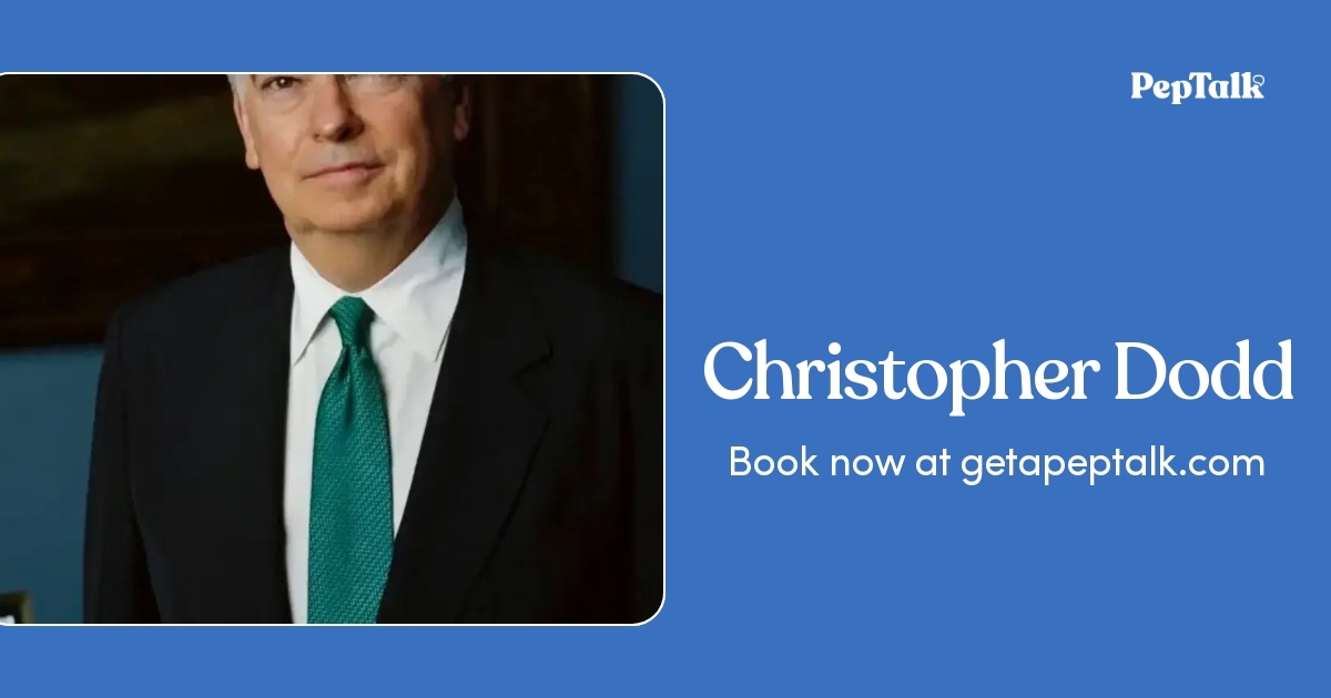 Christopher Dodd, Speaker | Politician, Attorney