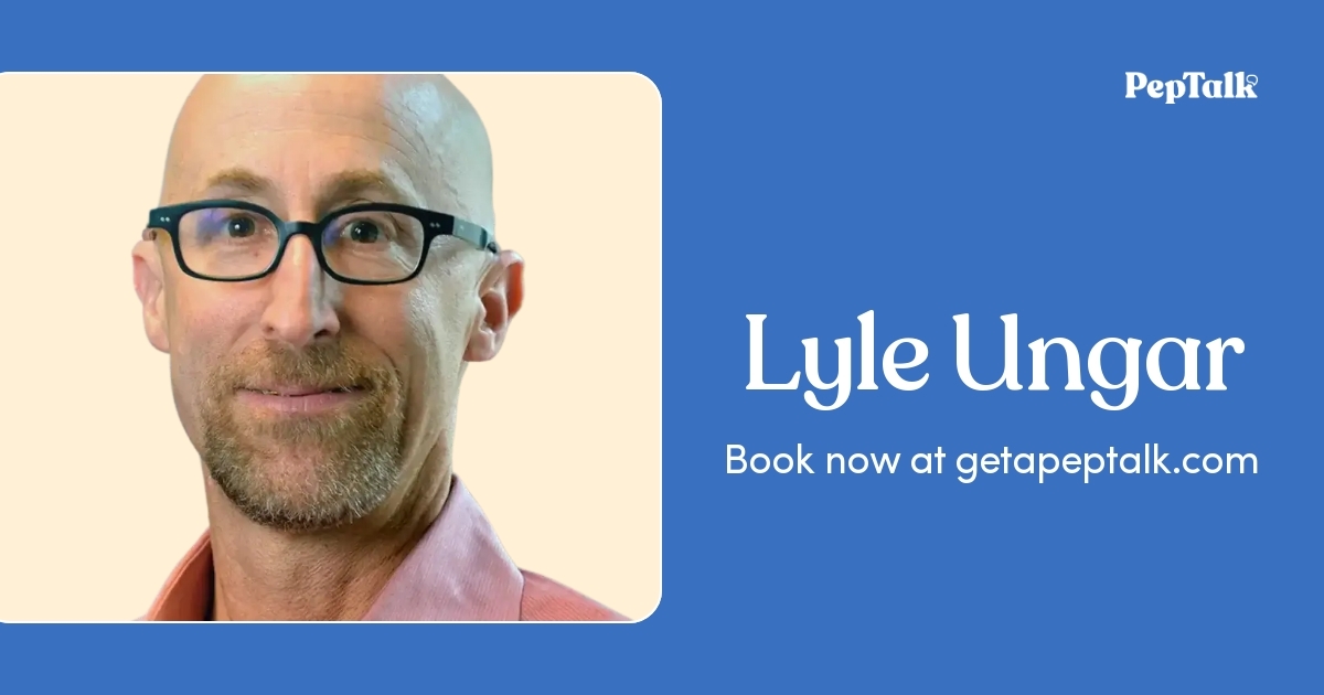 Dr. Lyle Ungar, Speaker | AI & NLP Expert, Professor