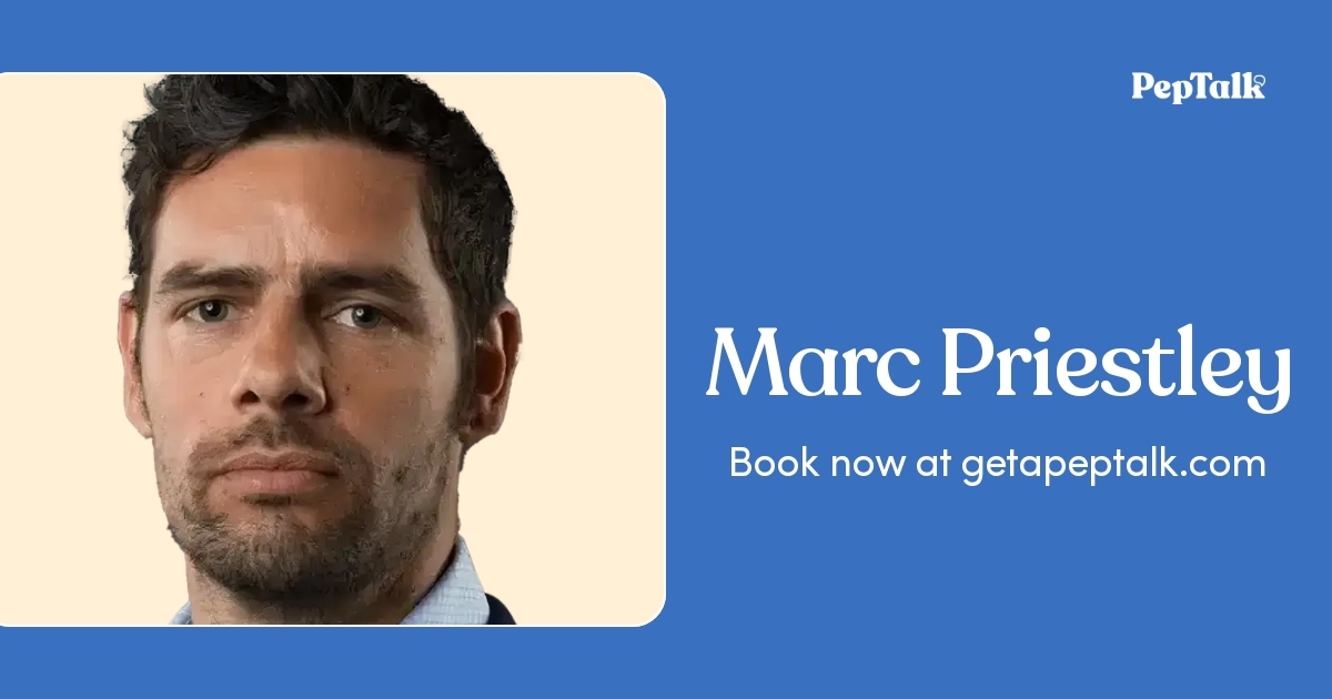 Marc Priestley, Speaker | F1 Pit Crew, Presenter,, Entrepreneur