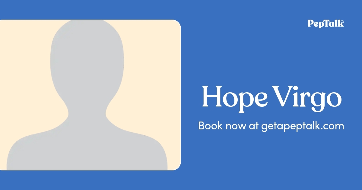 Hope Virgo, Speaker | Mental Health & ED Advocate