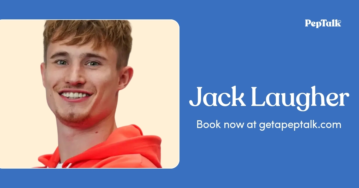 Jack Laugher MBE, Speaker | Diver and Olympic Champion