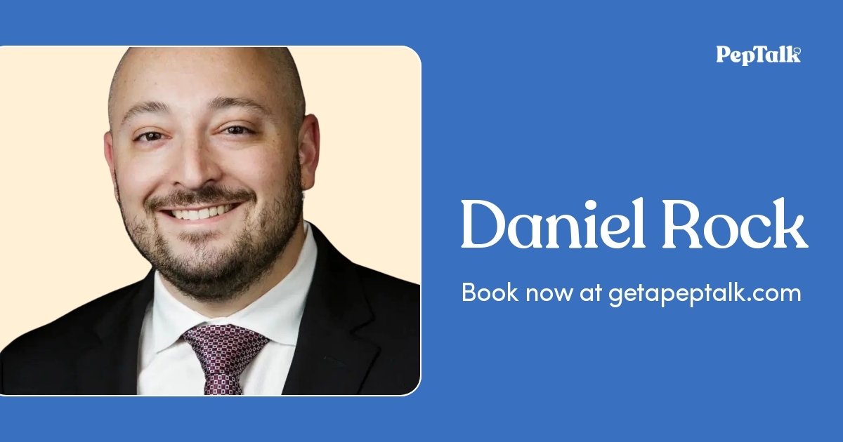 Daniel Rock, Speaker | AI & Business Economics Expert