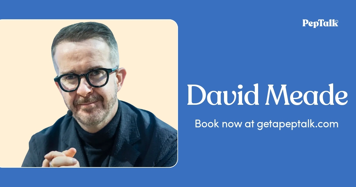 David Meade, Speaker | Communication, Persuasion, Motivation