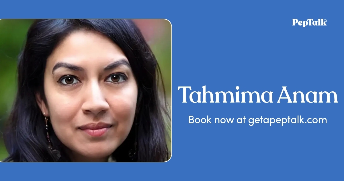 Tahmima Anam, Speaker | Novelist & Diversity Advocate