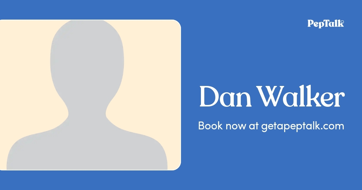 Dan Walker, Speaker | Journalist, TV Presenter