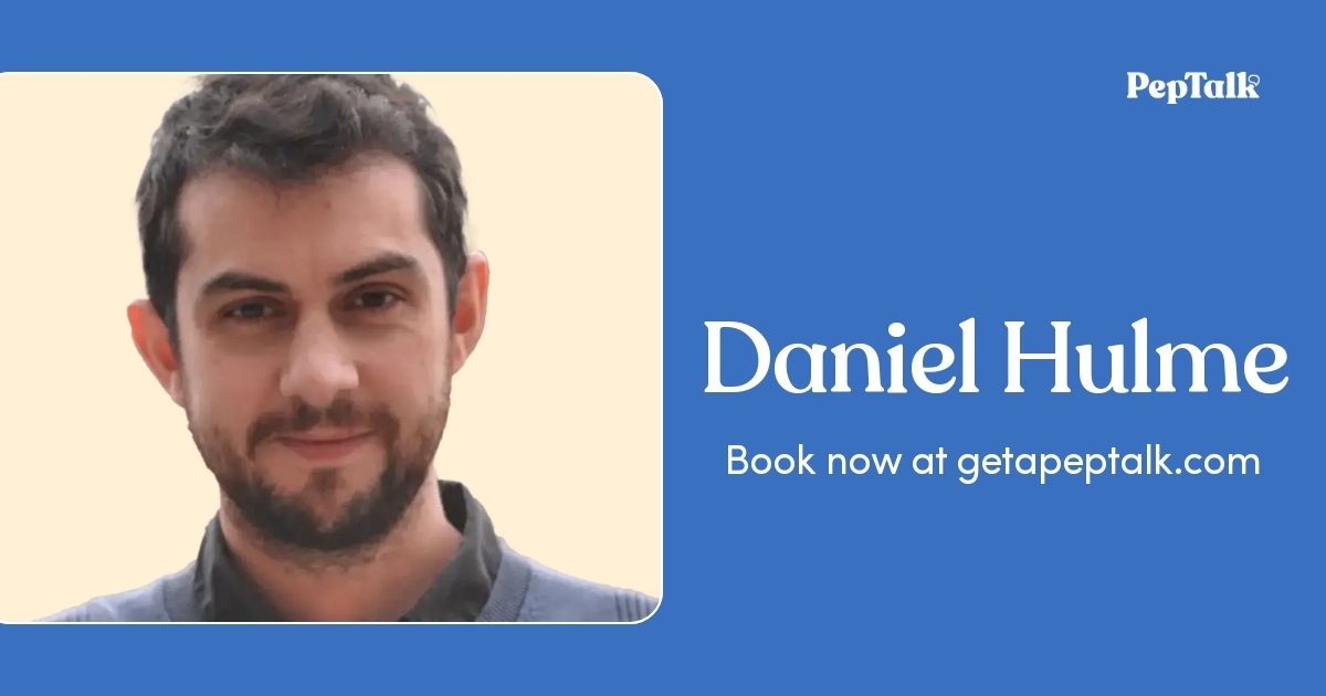 Daniel Hulme, Speaker | CEO, Founder of Satalia