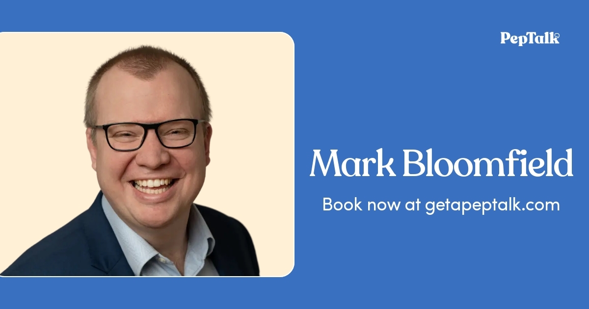 Mark Bloomfield, Speaker | AI Authority, Innovator