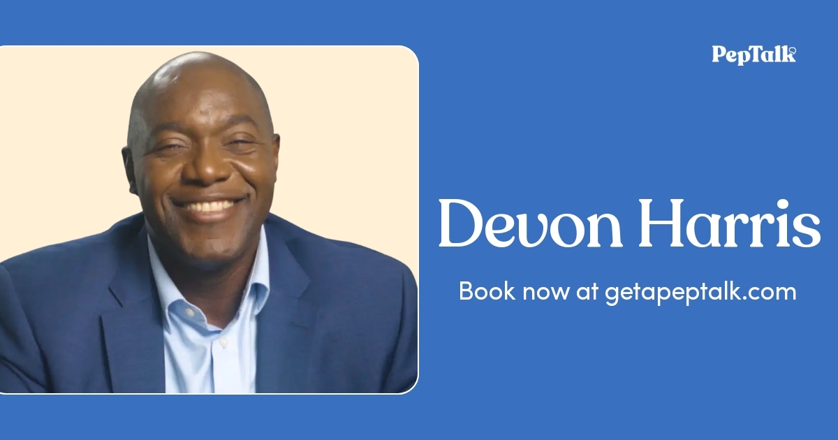 Devon Harris, Speaker | 3x Olympian & Author