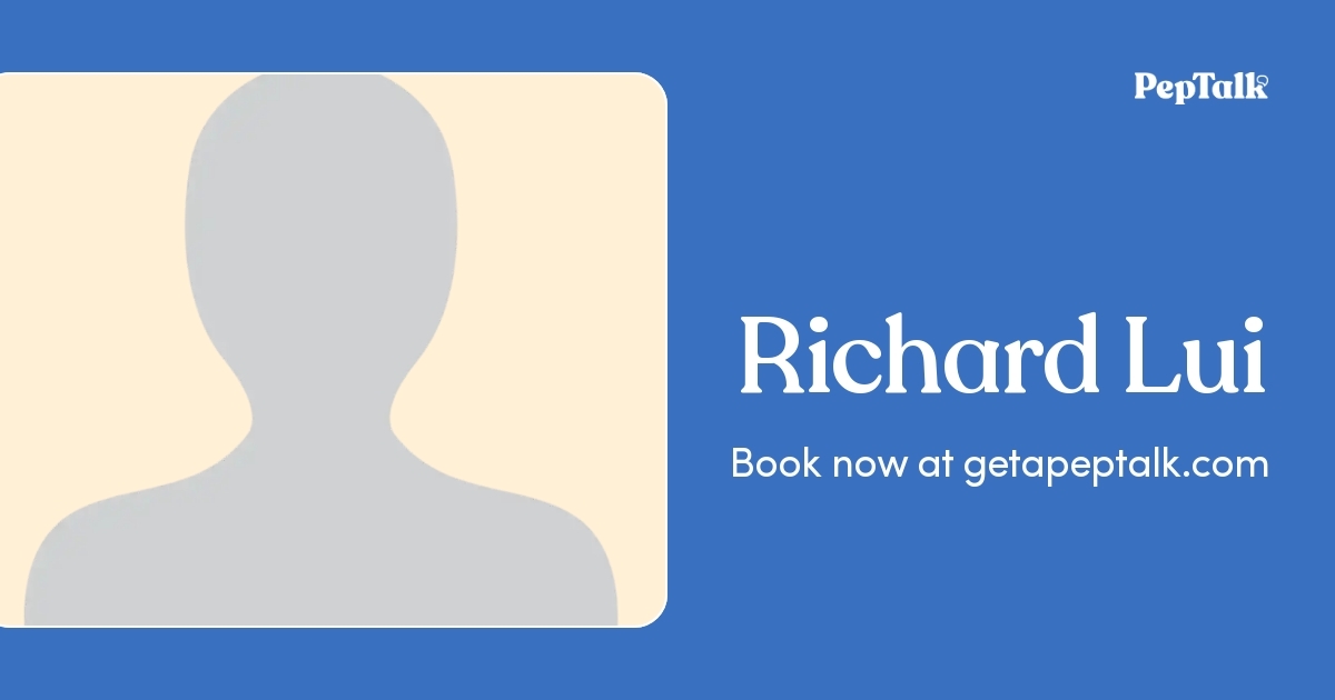 Richard Lui, Speaker | Veteran News Anchor & Author