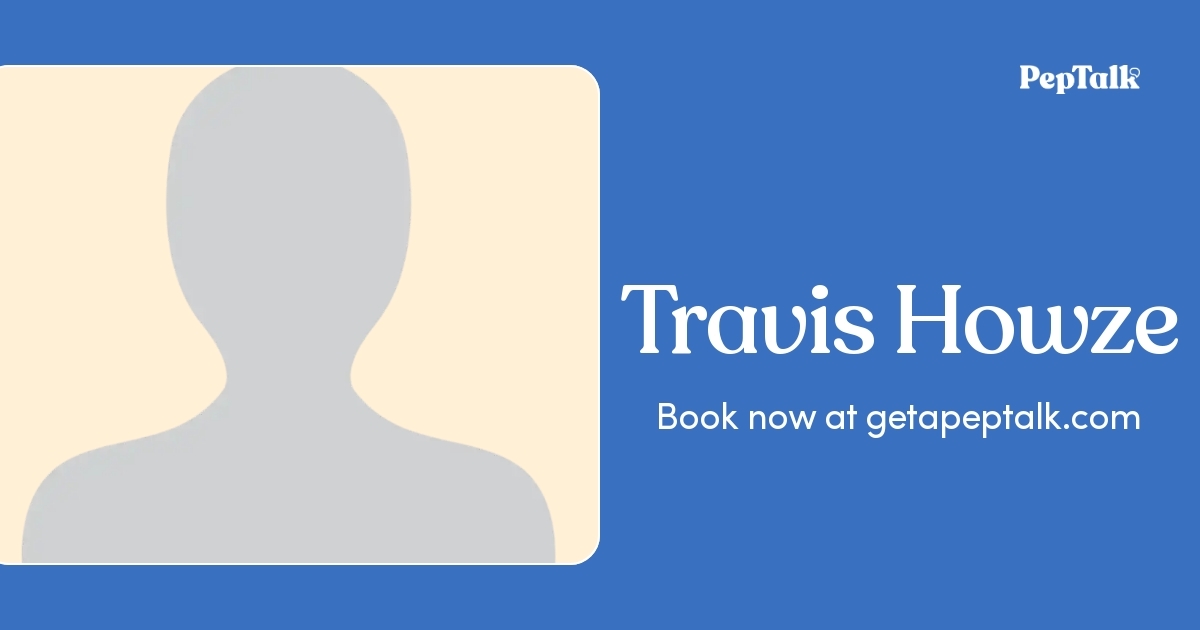 Travis Howze, Speaker | Motivational Speaker for Resilience