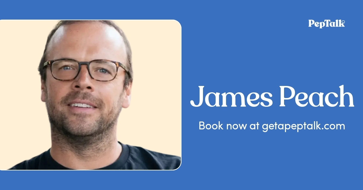 James Peach, Speaker | Marketing Leader, Coach