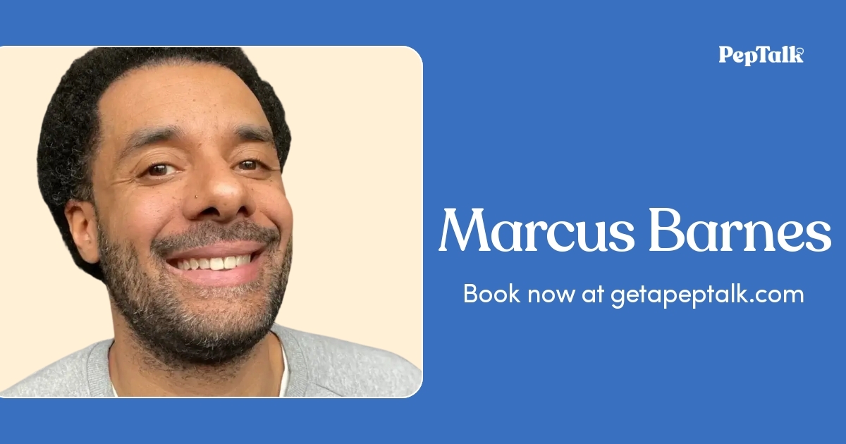 Marcus Barnes, Speaker | Journalist, Coach