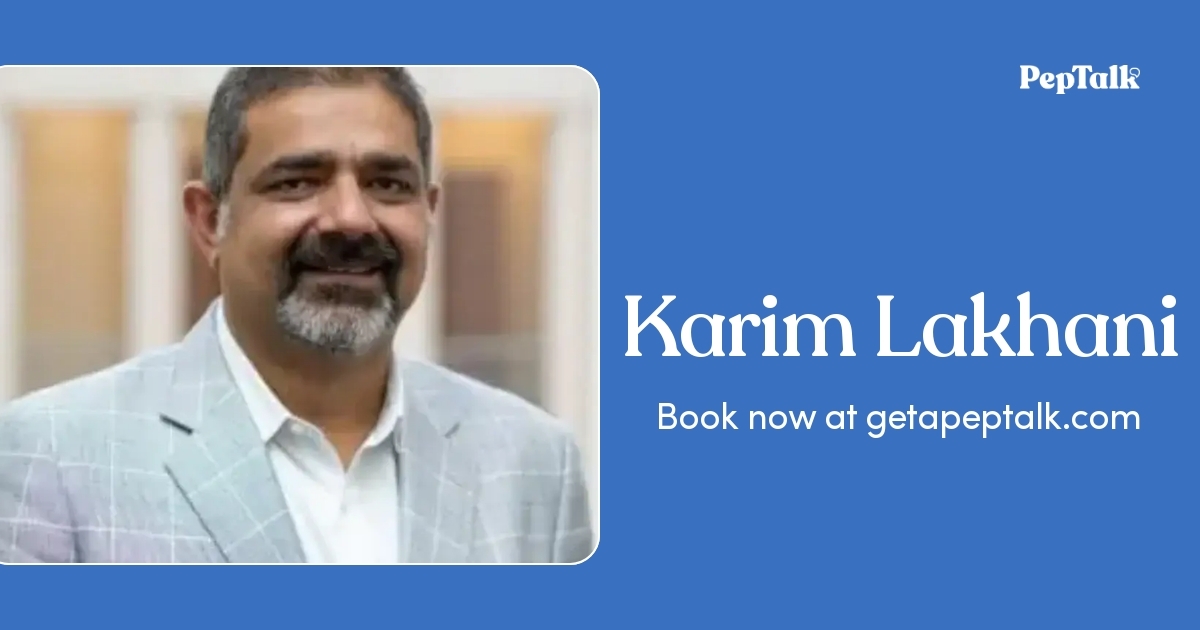 Karim Lakhani, Speaker | Digital Transformation Expert