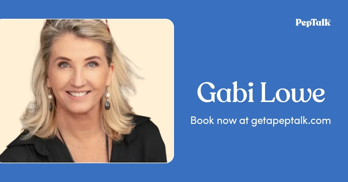 Gabi Lowe, Speaker | Resilient and Conscious Leadership