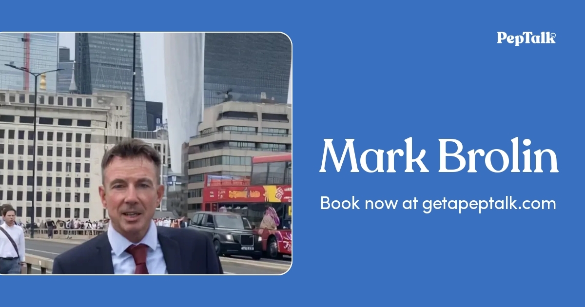 Mark Brolin, Speaker | Geopolitical Analyst & Author